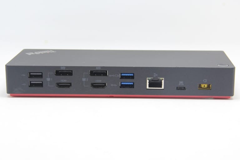 售完：联想ThinkPad USB-C雷电3 Dock桌面型扩展坞WIN苹果系统接4K多屏 40AF Lenovo DUD9011D1-原装 ...