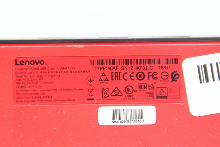 售完：联想ThinkPad USB-C雷电3 Dock桌面型扩展坞WIN苹果系统接4K多屏 40AF Lenovo DUD9011D1-原装 ...