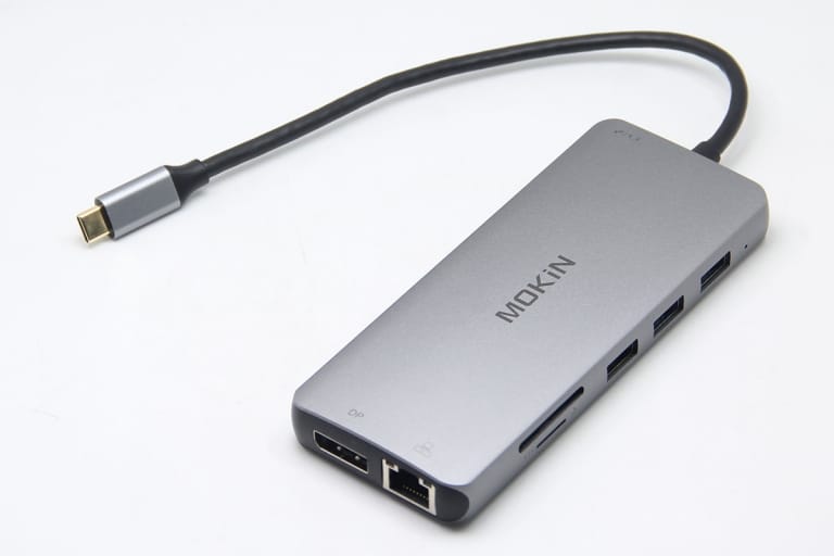 售完：便携式集线器扩展坞MOKIN mouc3303A 双HDMI DP 网卡多个USB SD卡PD 3.5mm win Mac USB C 扩展坞双显示器-原装3C网-老虎的博客