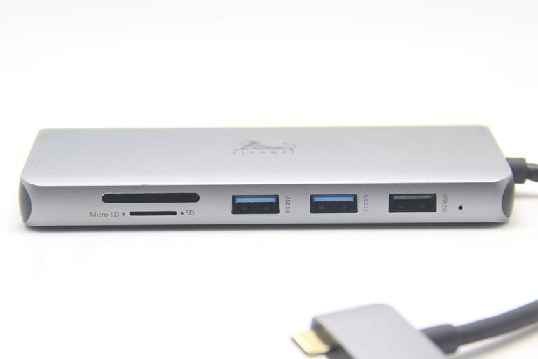 苹果笔记本专用集线器 Macbookpro/Air M3 M4 扩展坞12合1拓展坞转换器外接双HDMI 4k 60hz网卡USB-原装3C网 ...